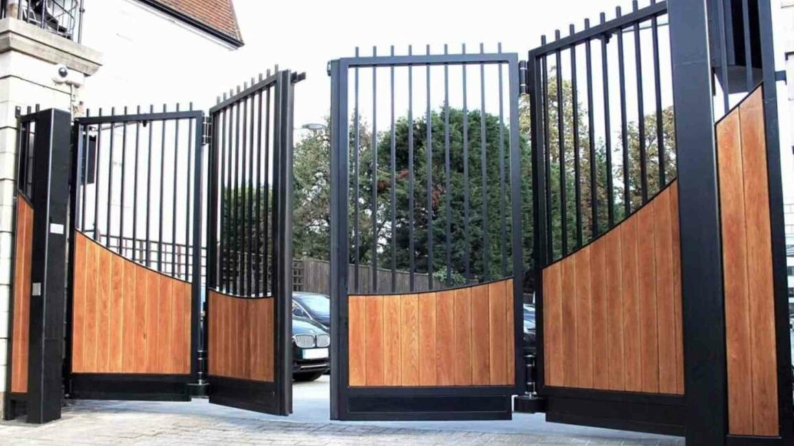 7 Inspirasi Pagar Lipat Rumah Minimalis Modern Terlihat Mewah - Hyarta